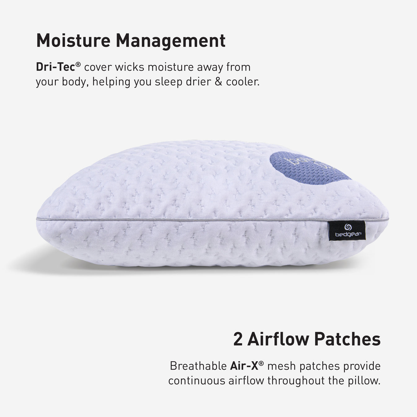 Balance Performance® Pillow | Hypoallergenic, Breathable Pillow – BEDGEAR