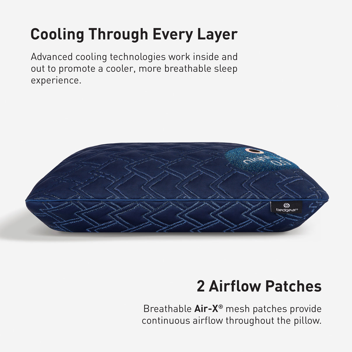 Shop the BEDGEAR® Night Ice Performance Pillow | Cooling Gel Luxury Pillow